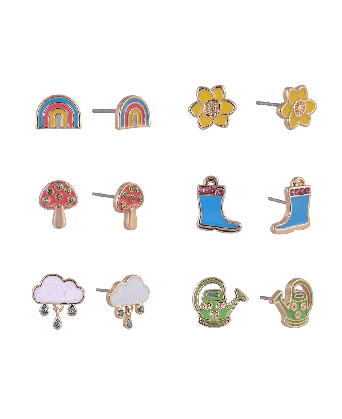 Click here for Hallmark 6 pack Easter Spring Stud Earring Set prices