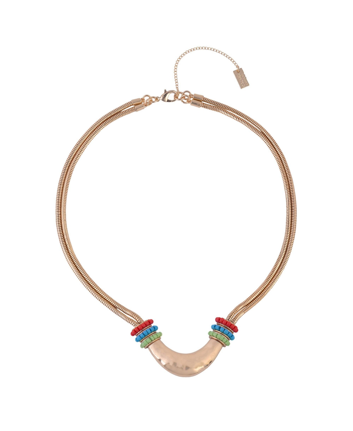 Click here for Rachel Rachel Roy Tone Collar Necklace Brass - Gol... prices
