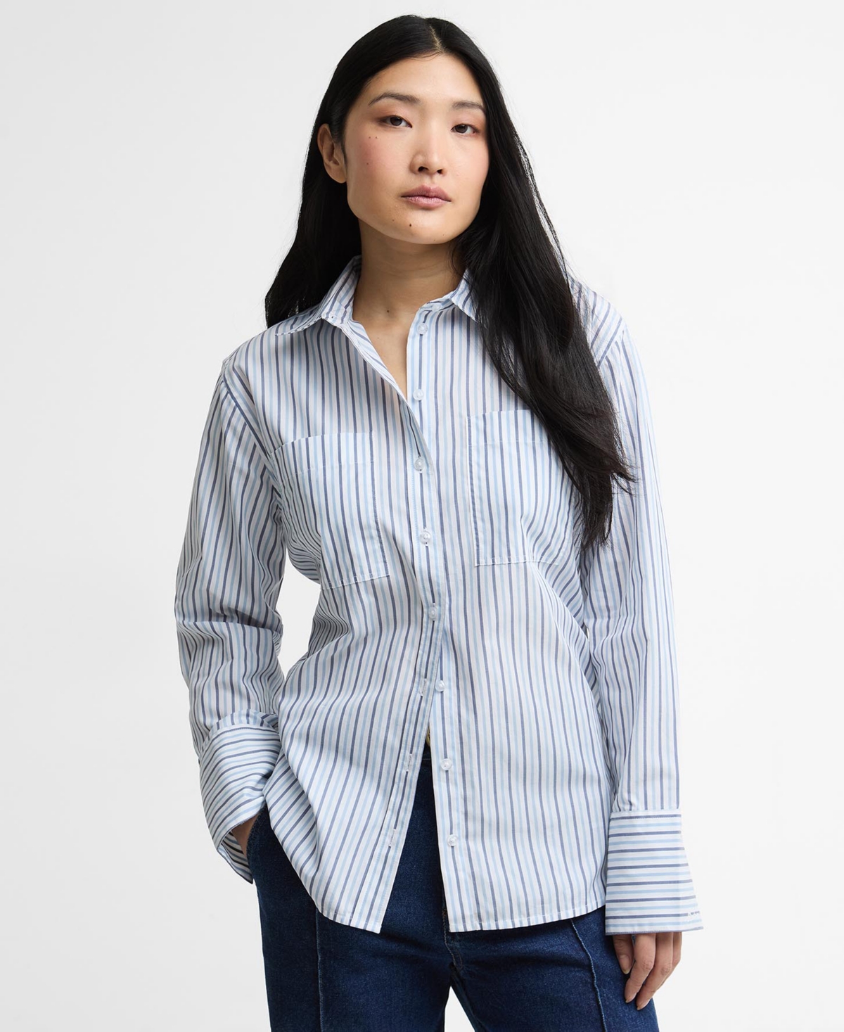 Click here for barbour fawley shirt - Celestial Blue/folkstone St... prices