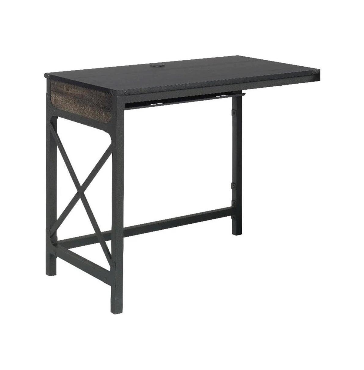 Click here for Sauder Foundry Road Desk Return  Carbon Oak finish... prices