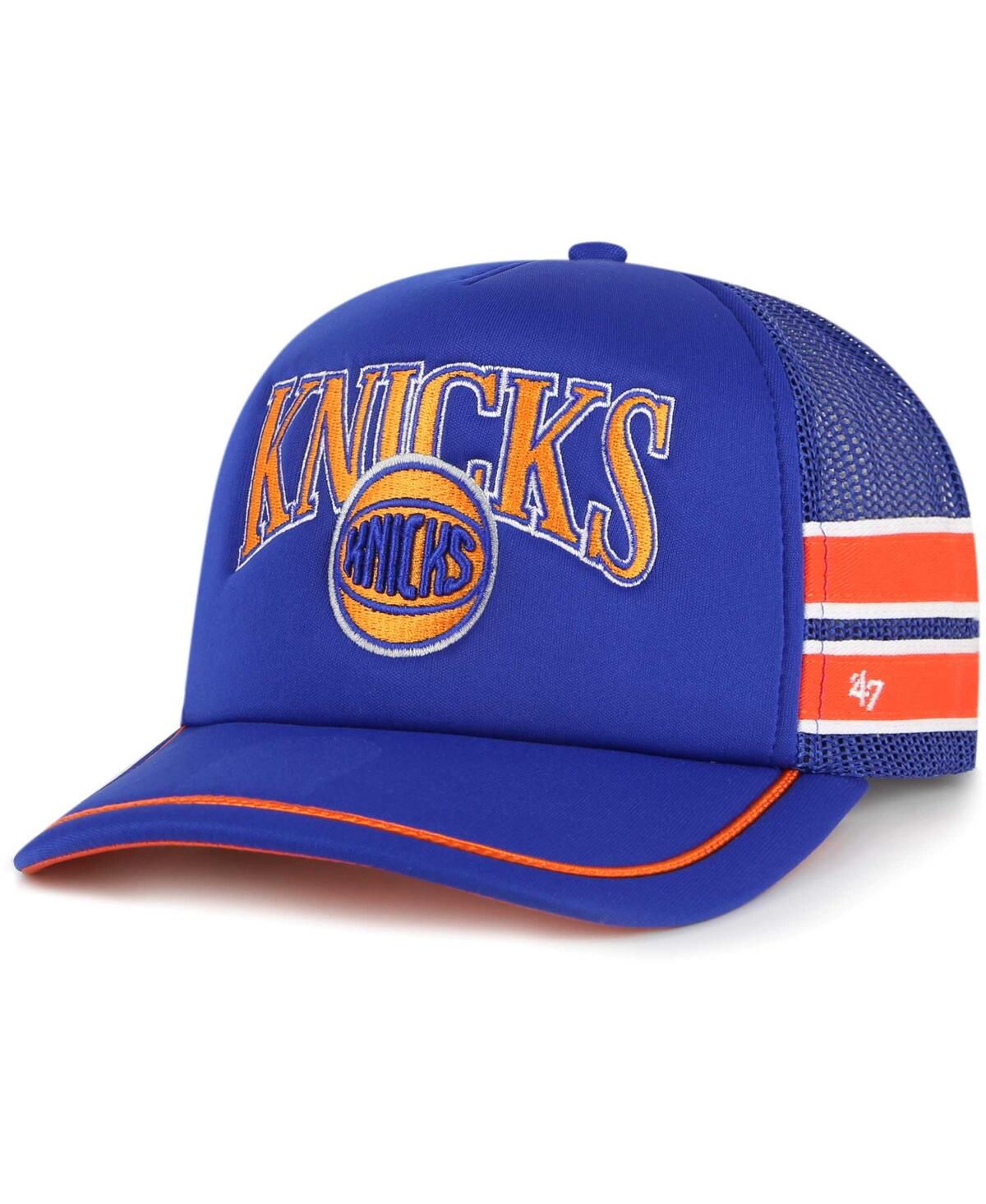Click here for 47 Brand Mens Blue New York Knicks Sidebrand Strip... prices
