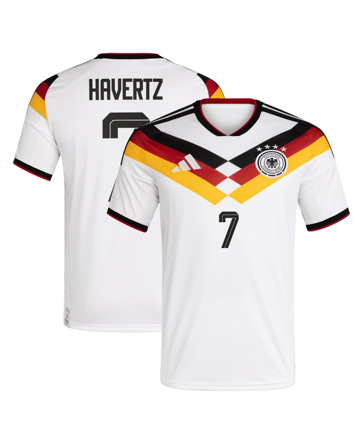 Click here for Adidas Mens Kai Havertz White Germany National Tea... prices