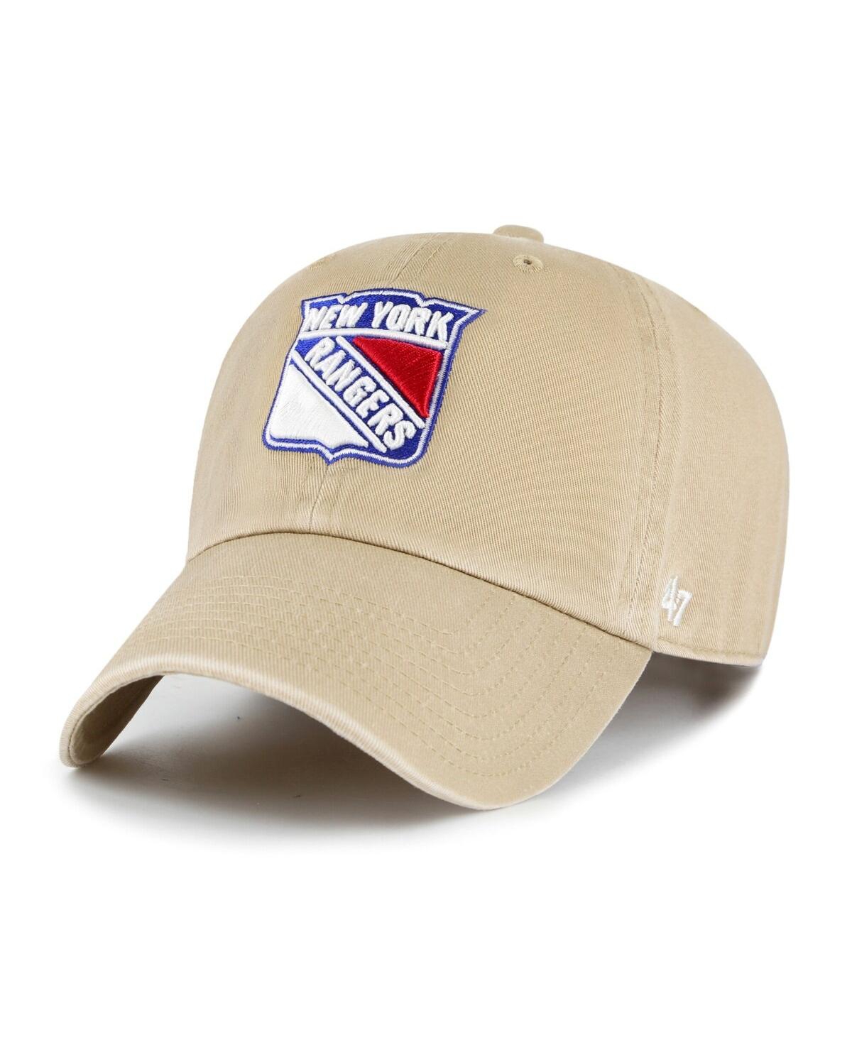 Click here for 47 Brand Mens Khaki New York Rangers Logo Clean Up... prices