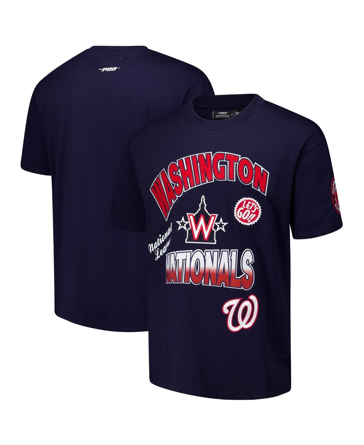 Click here for Pro Standard Mens Navy Washington Nationals Turn I... prices