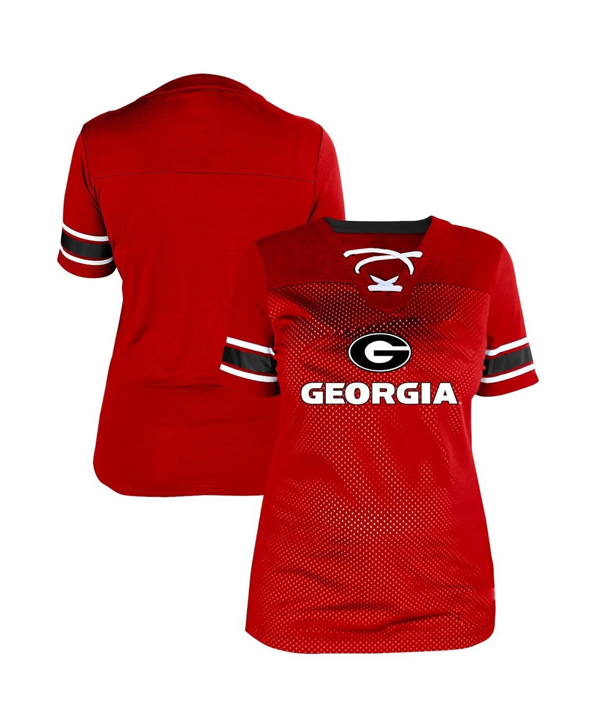 Click here for Fanatics Womens Red Georgia Bulldogs Plus Size Mes... prices