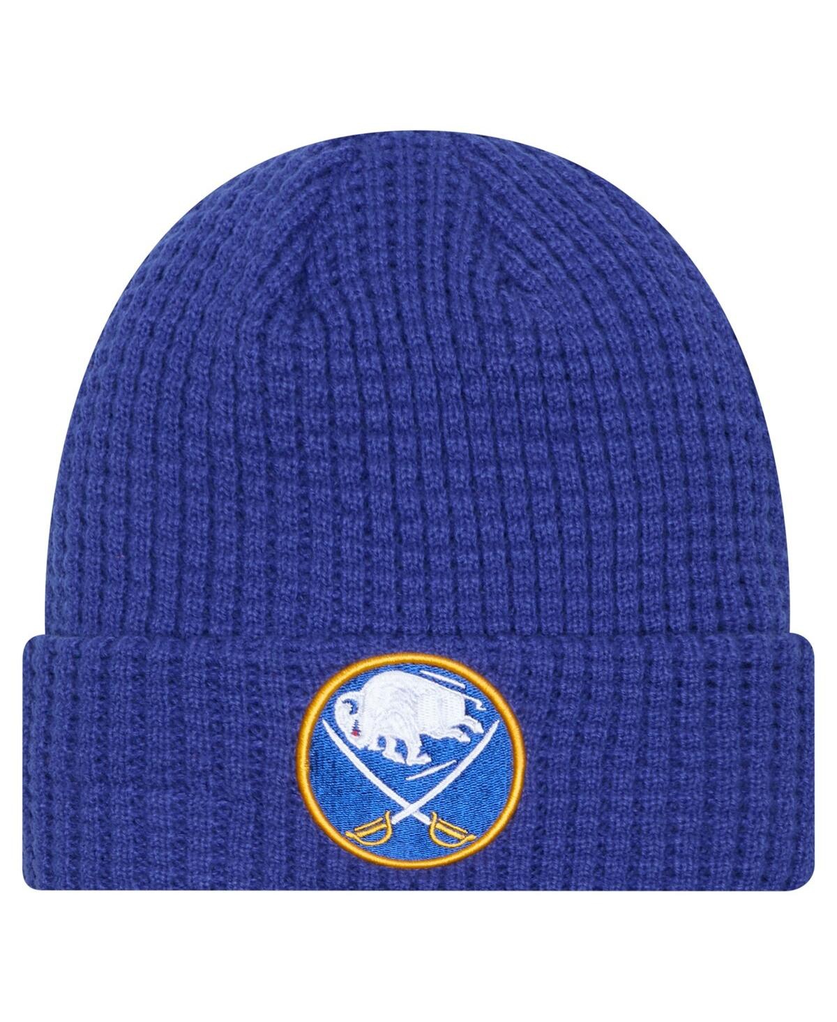 Click here for New Era Mens Royal Buffalo Sabres Waffle Cuffed Kn... prices