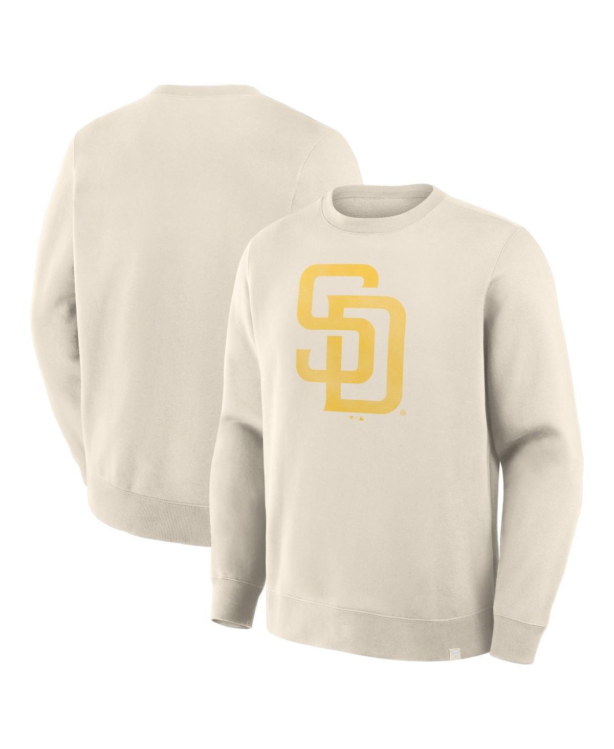 Click here for Fanatics Mens Tan San Diego Padres Legacy Sweatshi... prices