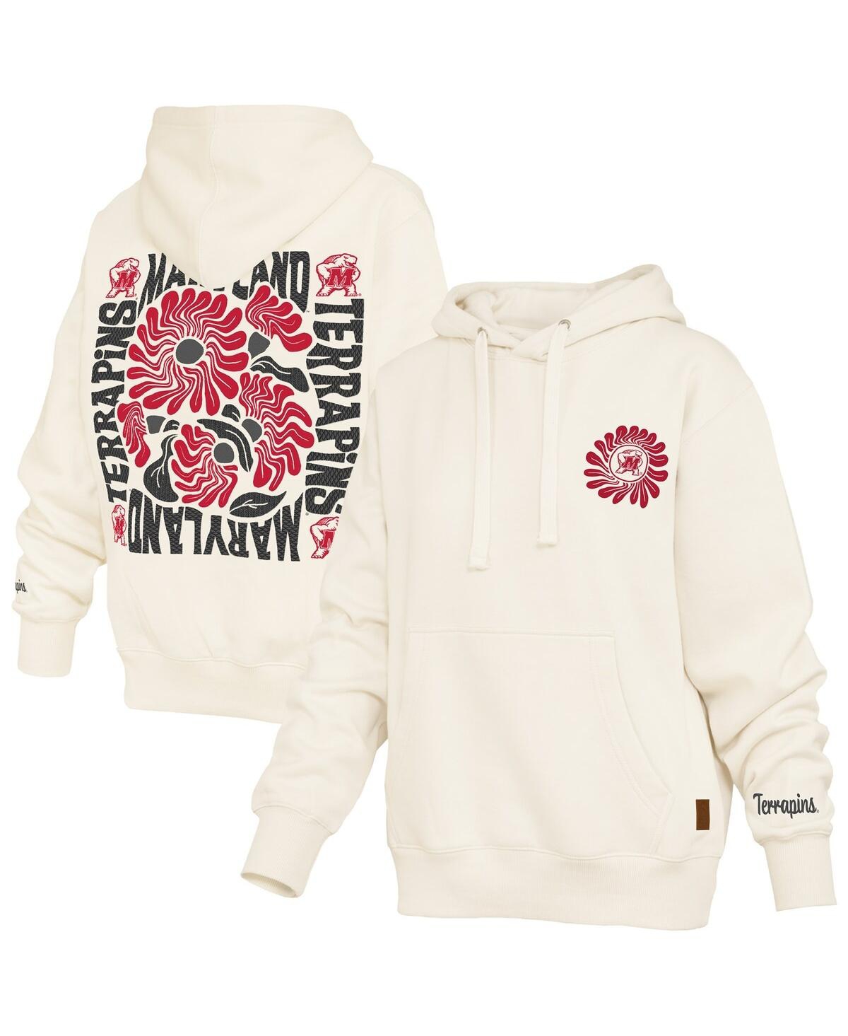 Click here for Pressbox Womens Cream Maryland Terrapins Elena Jan... prices