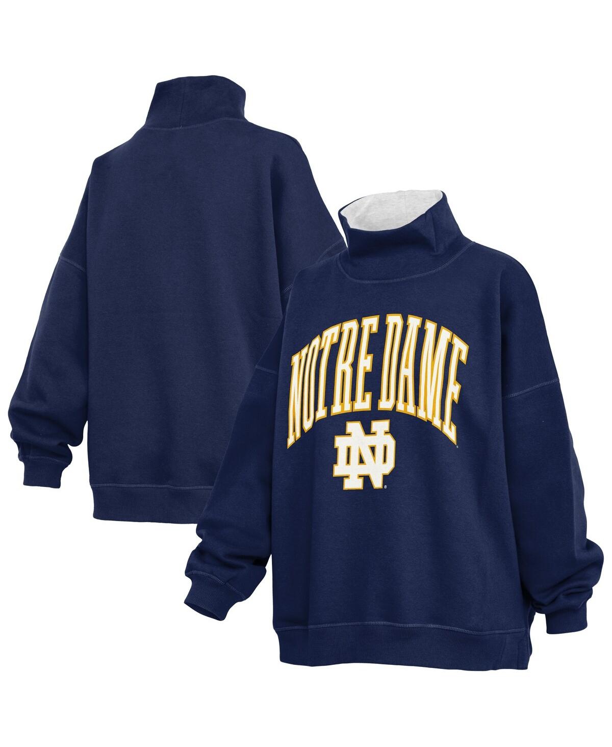 Click here for Pressbox Womens Navy Notre Dame Fighting Irish Ove... prices