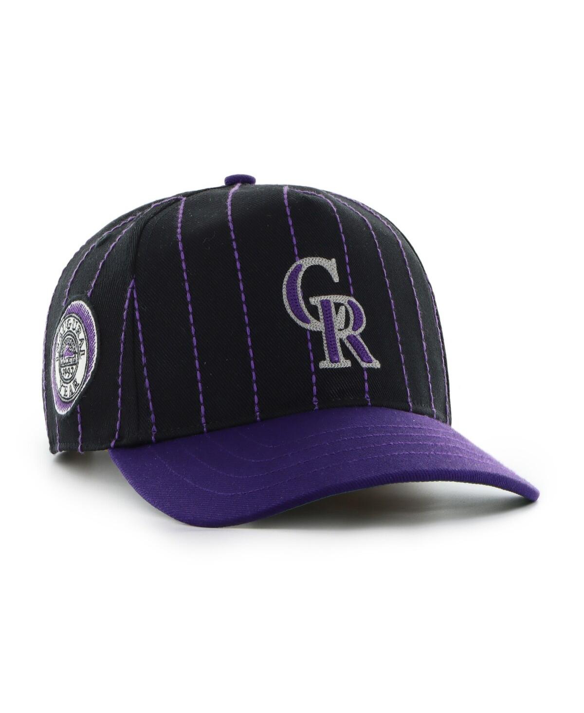 Click here for 47 Brand Mens x Rawlings Black/Purple Colorado Roc... prices