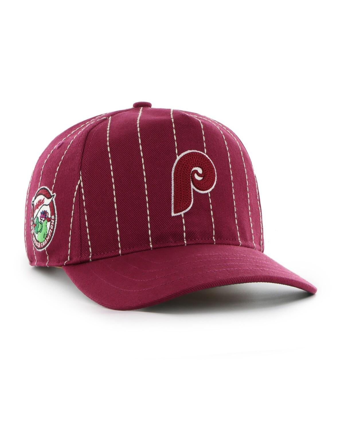 Click here for 47 Brand Mens x Rawlings Burgundy Philadelphia Phi... prices