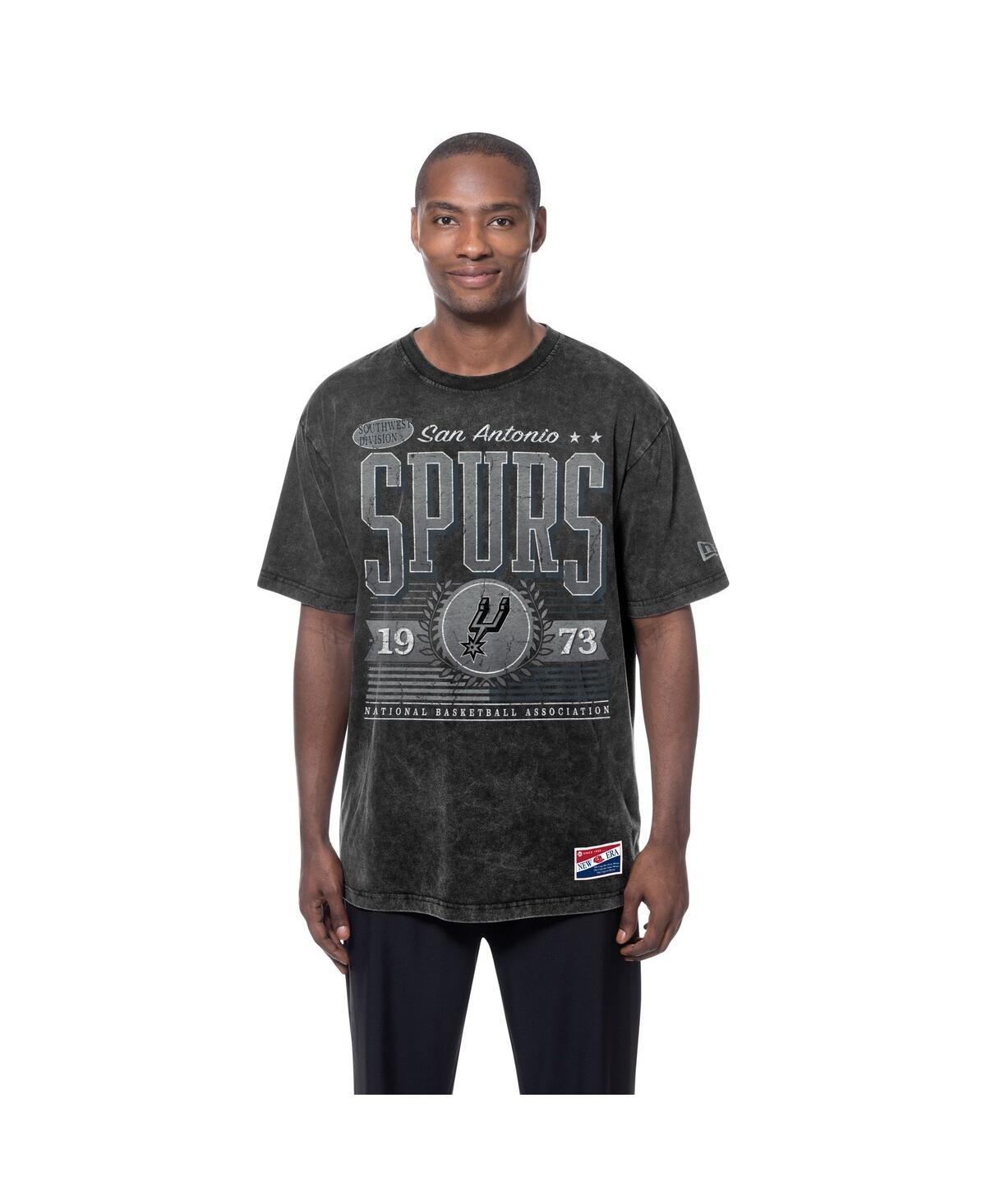 Click here for New Era Mens Black San Antonio Spurs Oversized Thr... prices