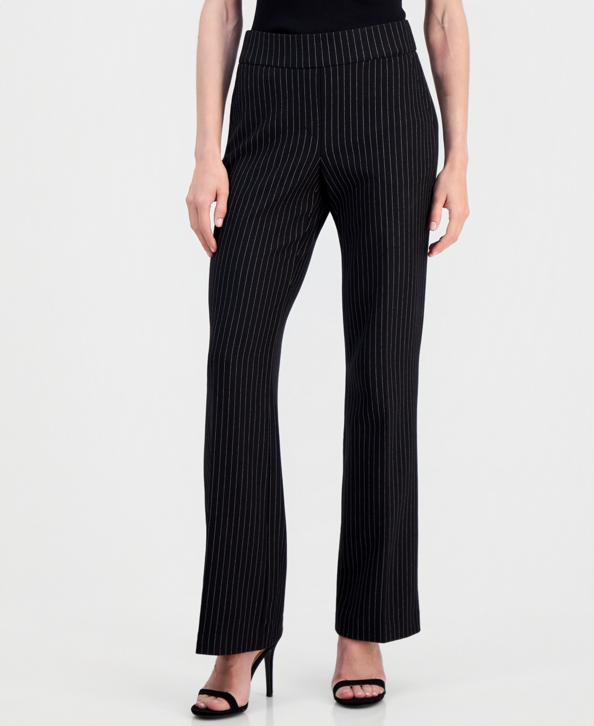 Click here for Anne Klein Womens Pull-On Ponte Pants - Anne Black... prices