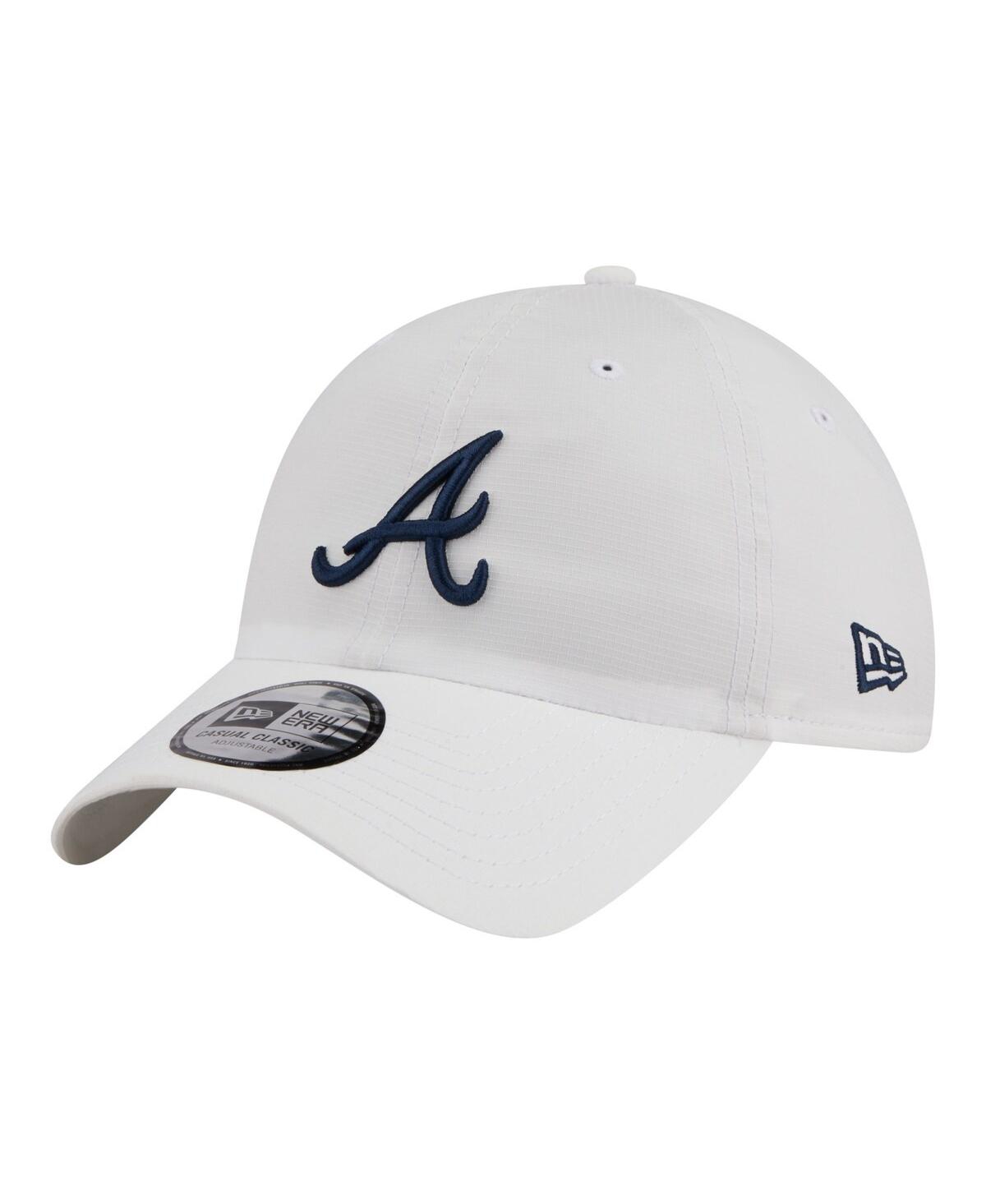 Click here for New Era Mens White Atlanta Braves Ripstop Casual C... prices