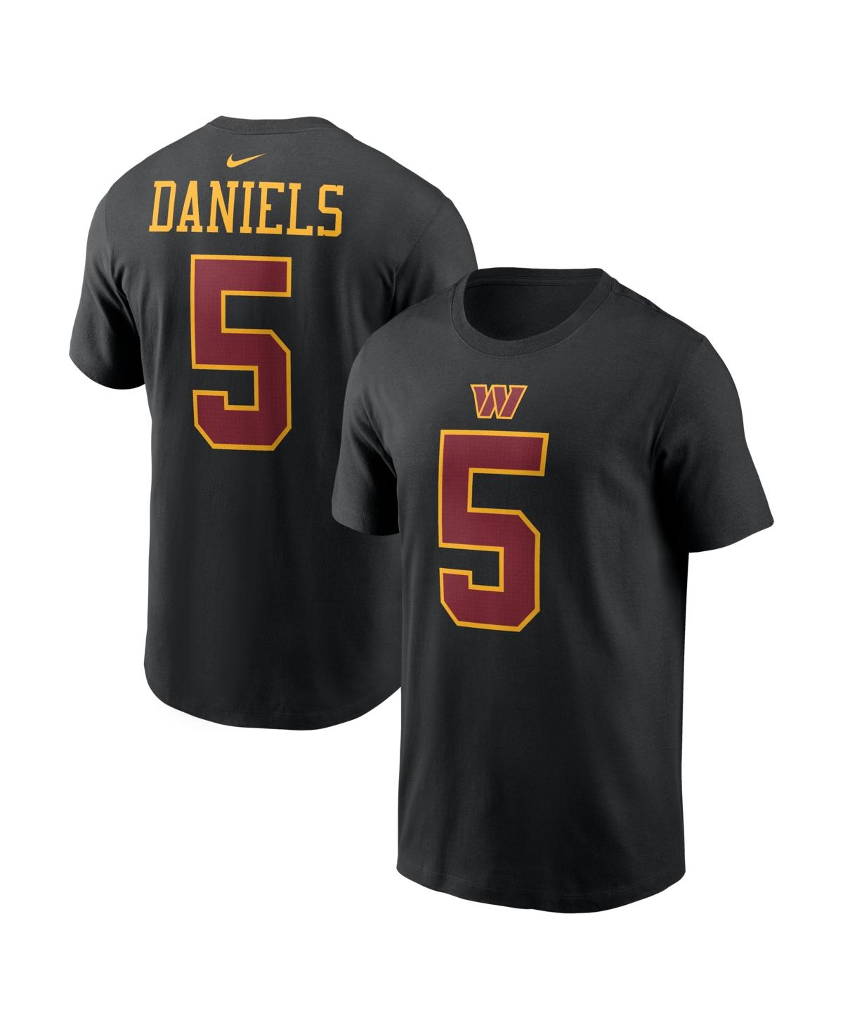 Click here for Nike Mens Jayden Daniels Black Washington Commande... prices