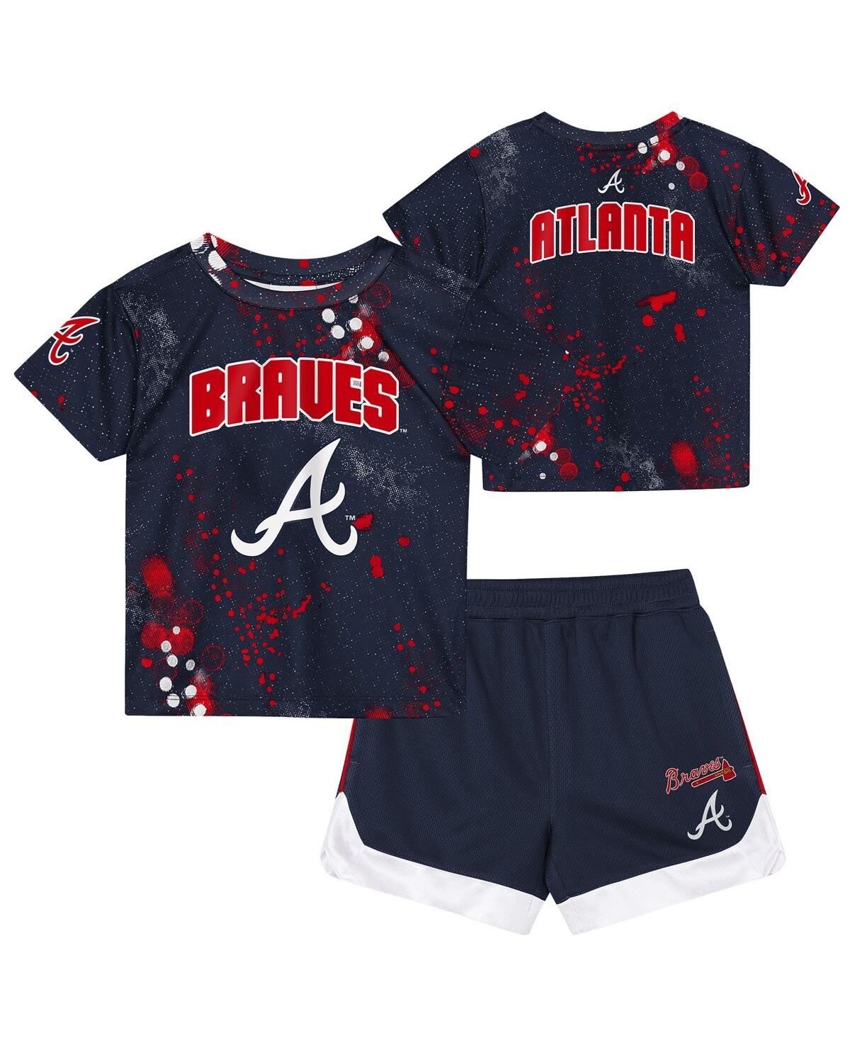 Click here for Outerstuff Preschool 2-Piece Navy Atlanta Braves P... prices