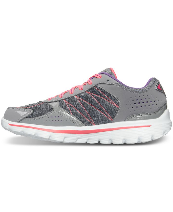 Skechers Women's Go Walk 2 - Flash Running Shoes from Finish Line - Macy's