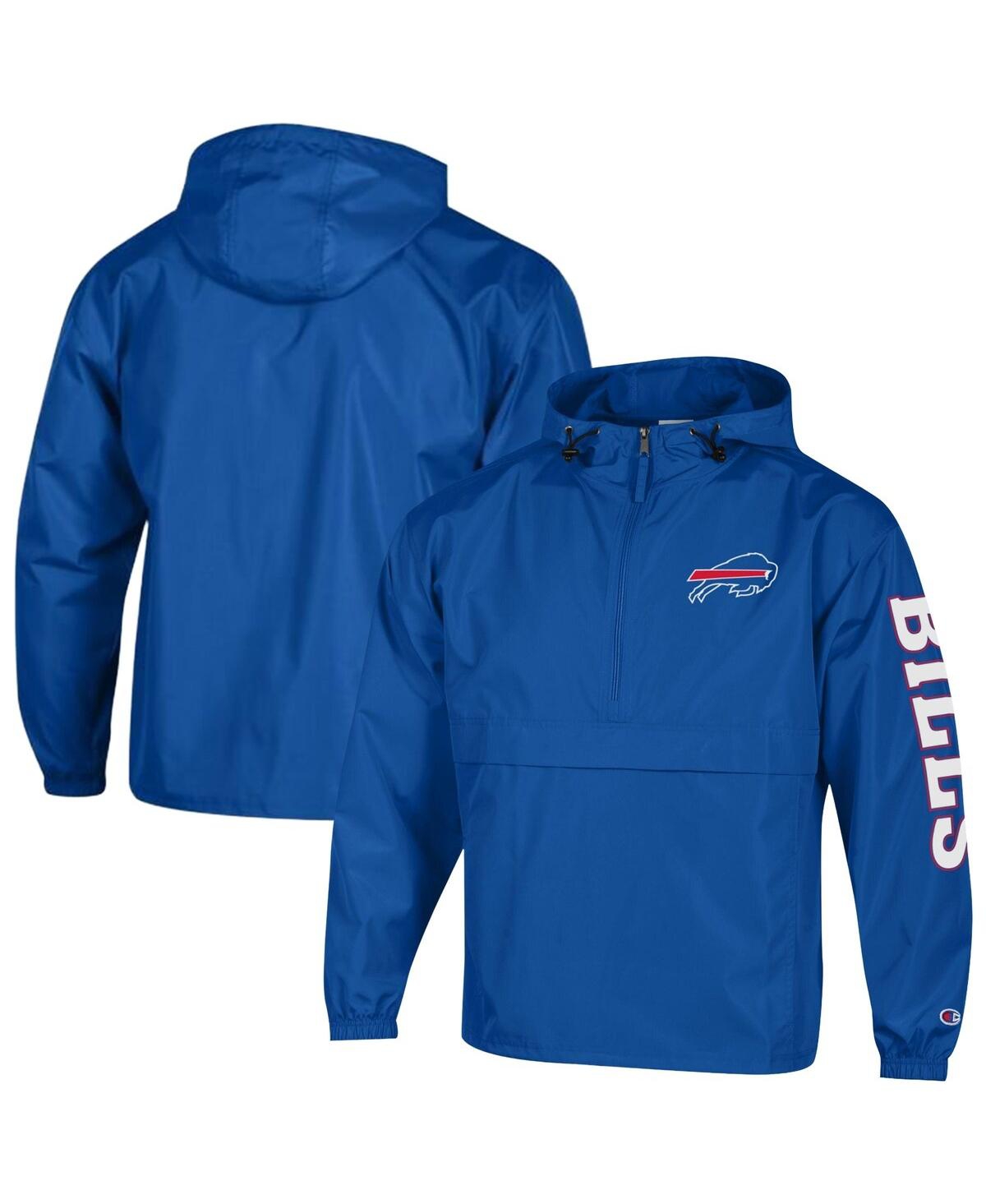 Click here for Champion Mens Royal Buffalo Bills Packable Hooded... prices