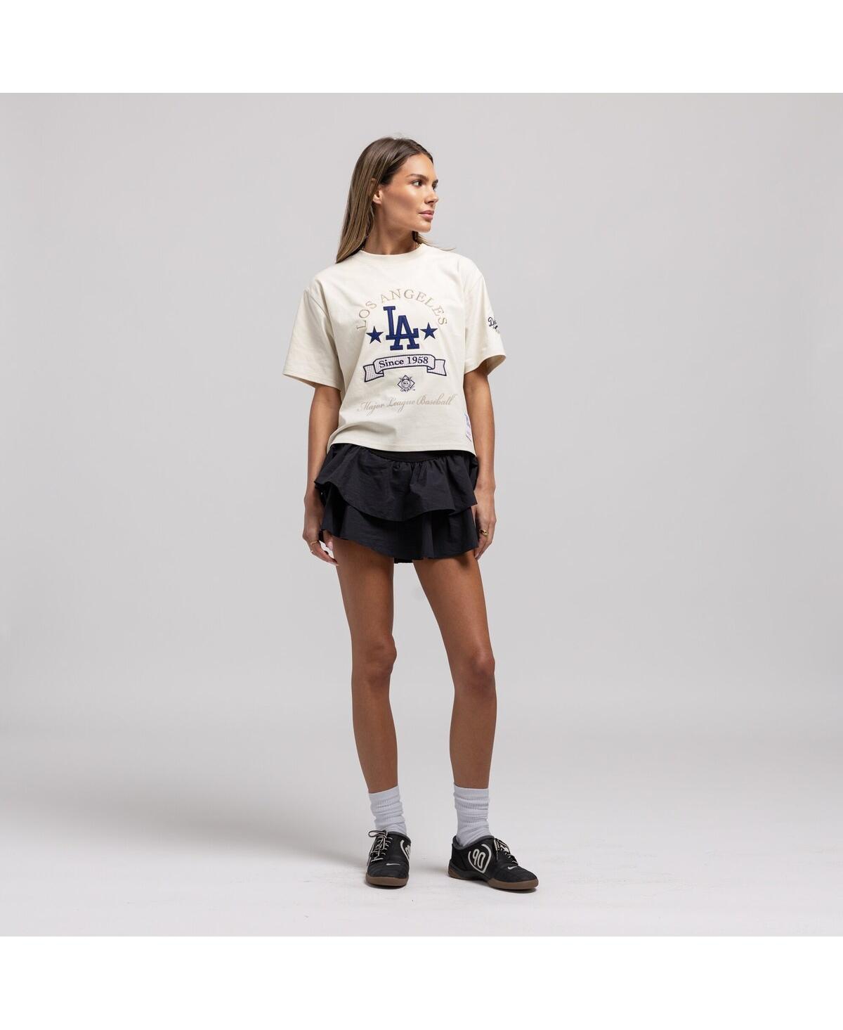 Click here for Mitchell & Ness Womens Cream Los Angeles Dodgers C... prices