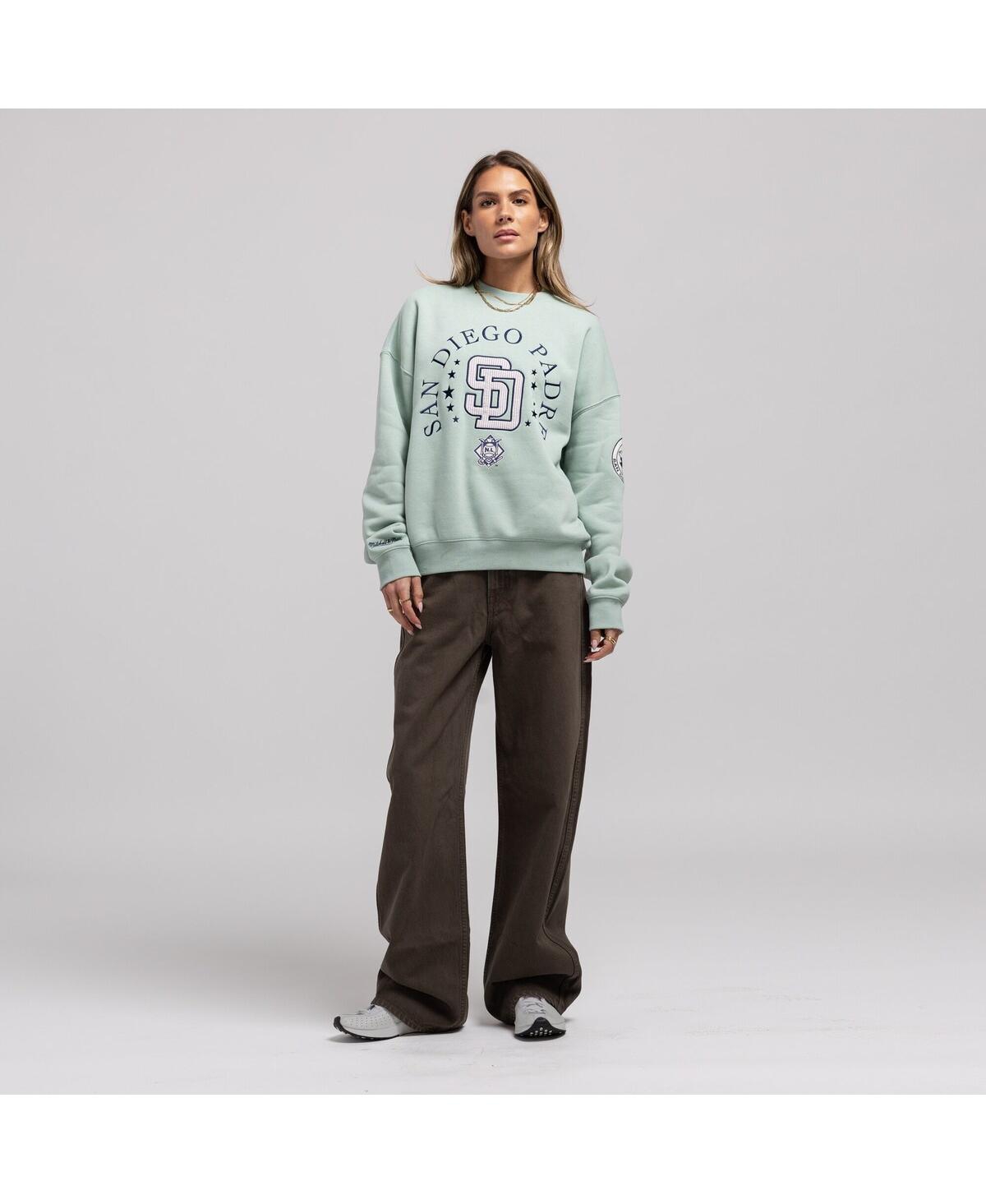 Click here for Mitchell & Ness Womens Green San Diego Padres Yach... prices