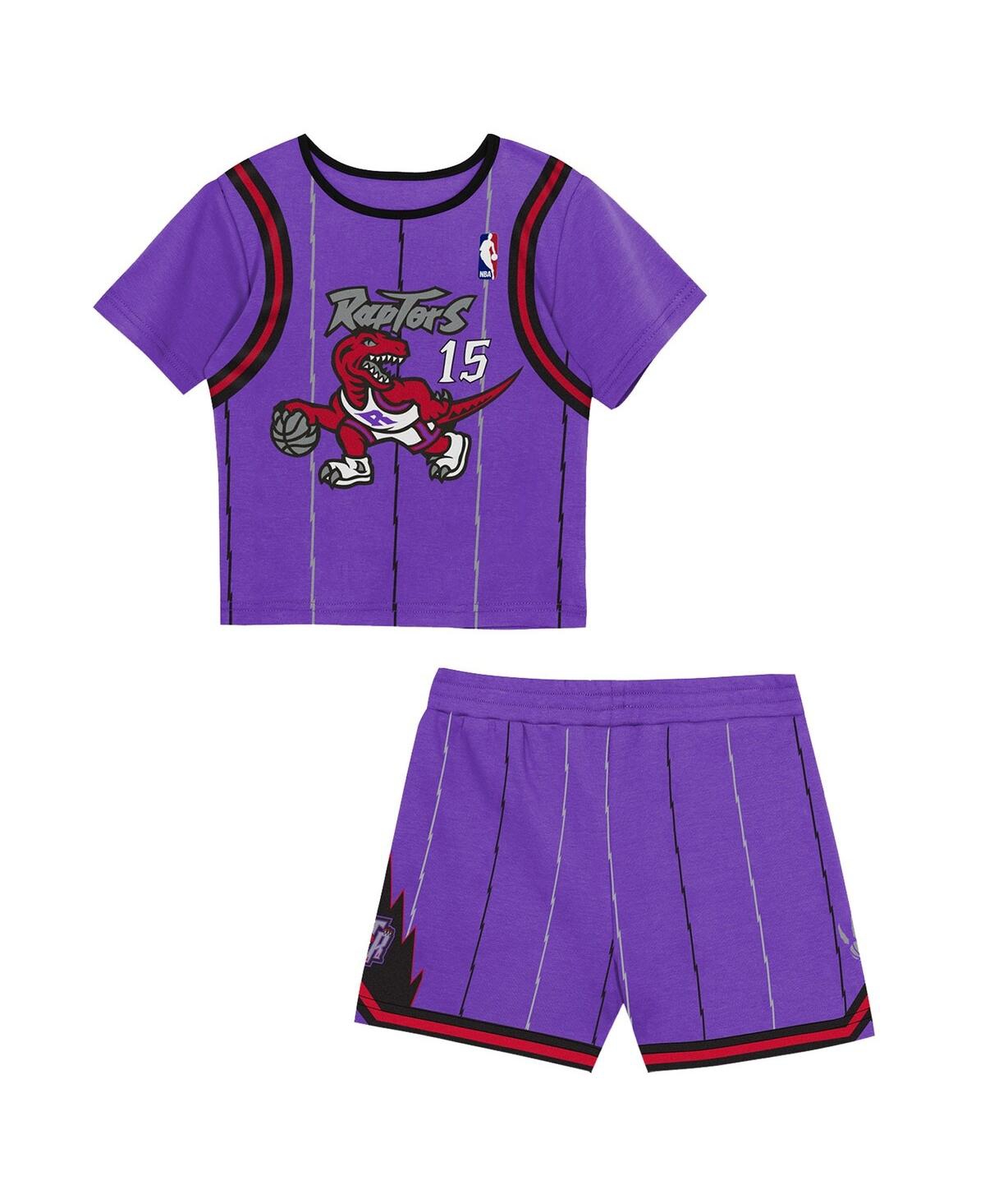 Click here for Mitchell & Ness Toddler 2-Piece Vince Carter Purpl... prices