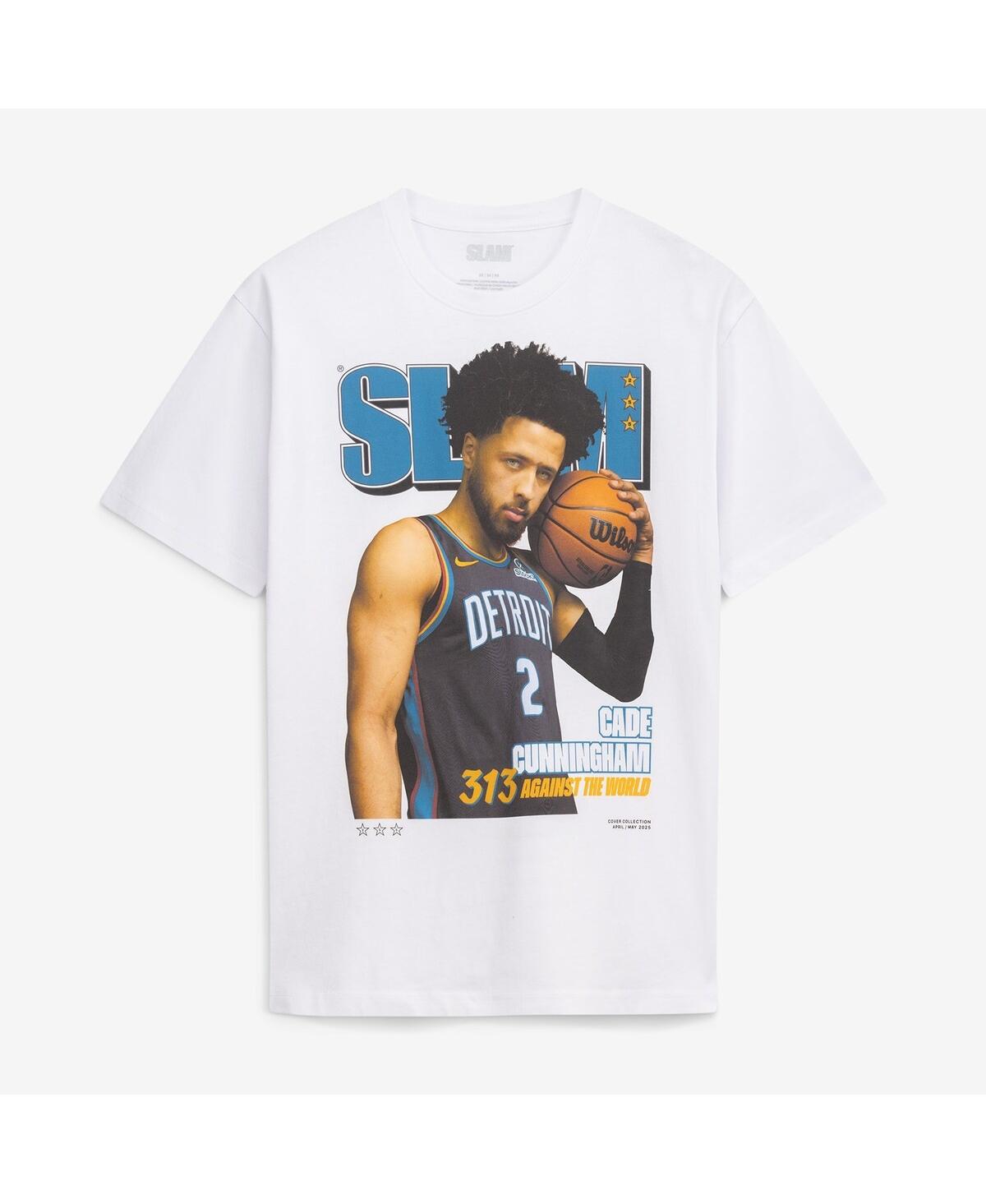 Click here for Slam Mens and Womens Cade Cunningham White Detroit... prices