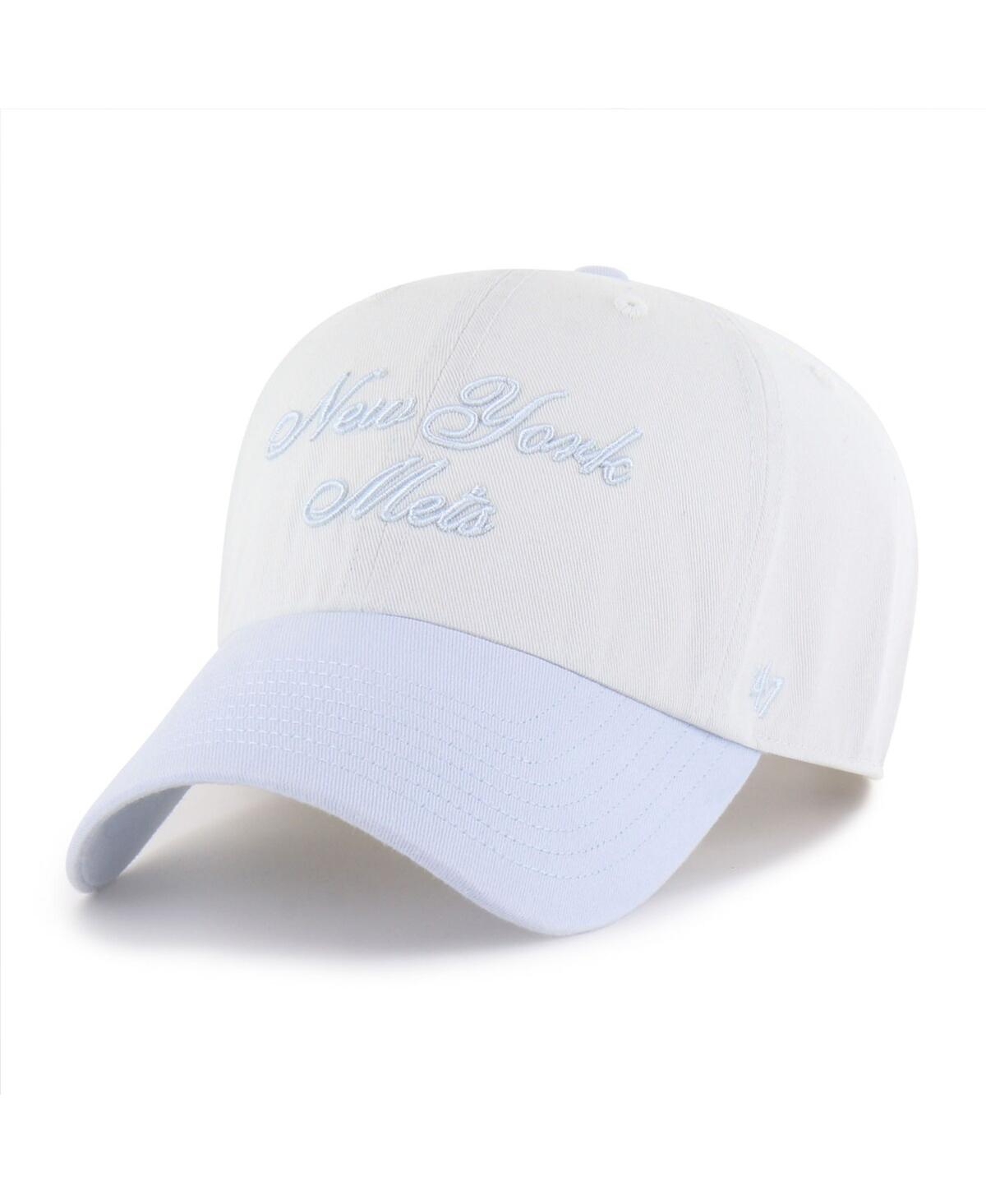 Click here for 47 Brand Womens White/Light Blue New York Mets Gel... prices