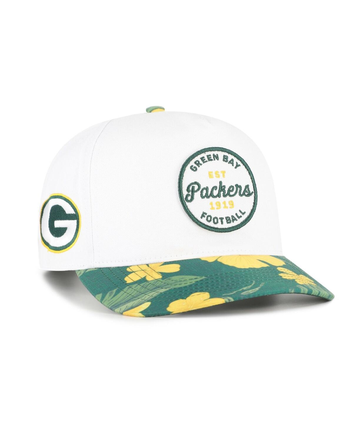 Click here for 47 Brand Mens White/Green Bay Packers Beach Side H... prices