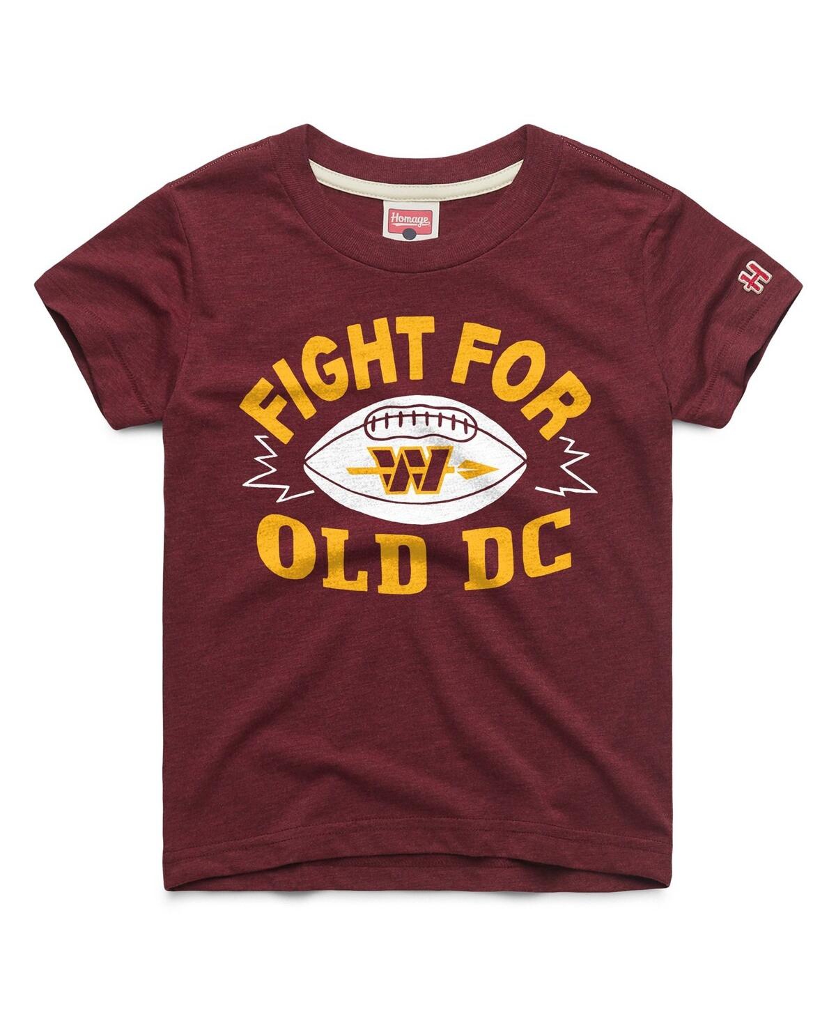 Click here for Homage Big Boys and Girls Burgundy Washington Comm... prices