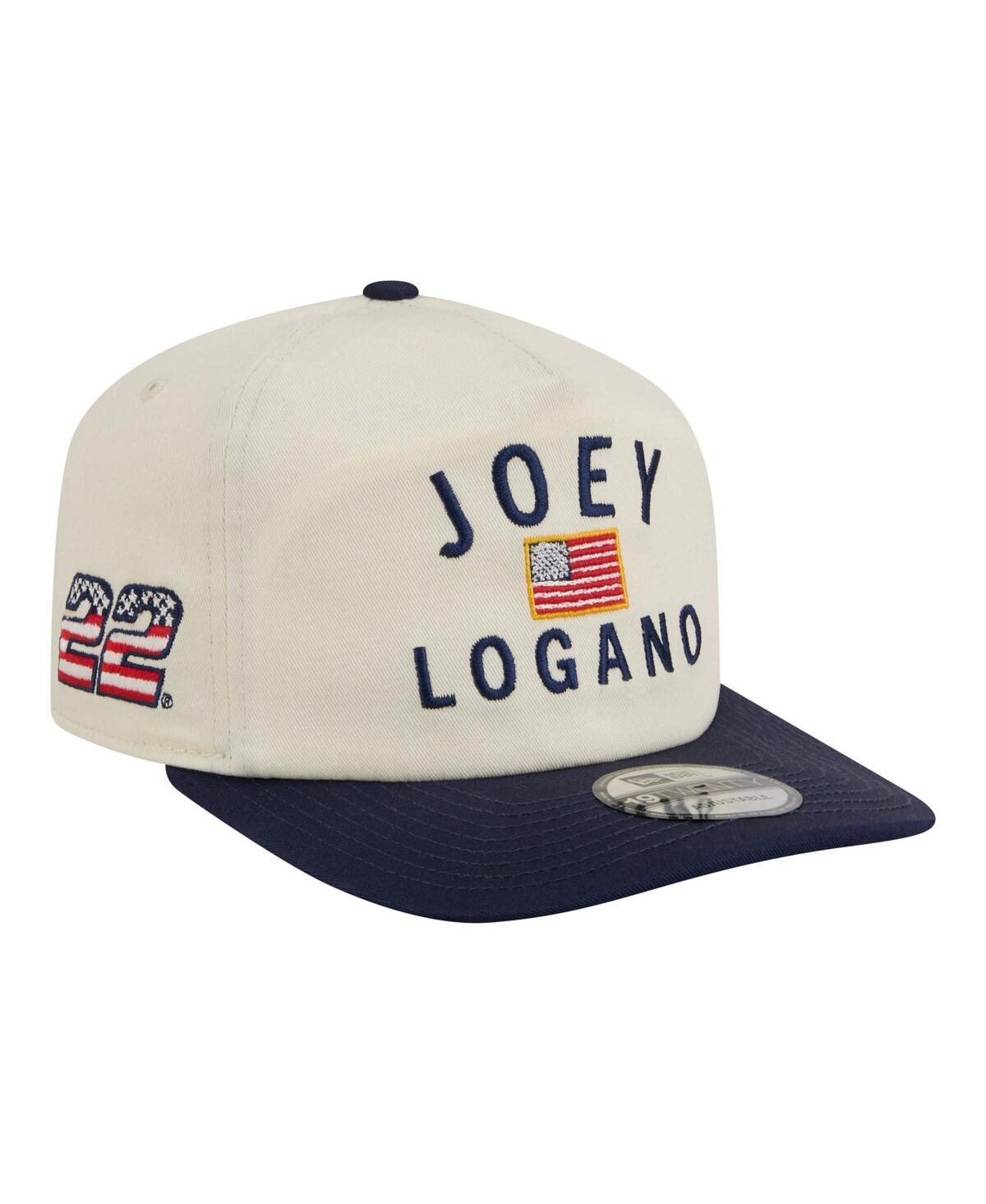 Click here for New Era Mens Cream/Navy Joey Logano Flag 19TWENTY... prices