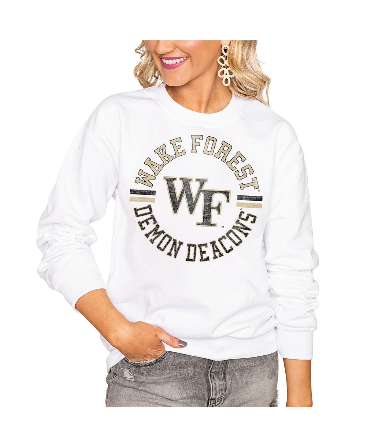 Click here for Gameday Couture Womens White Wake Forest Demon Dea... prices