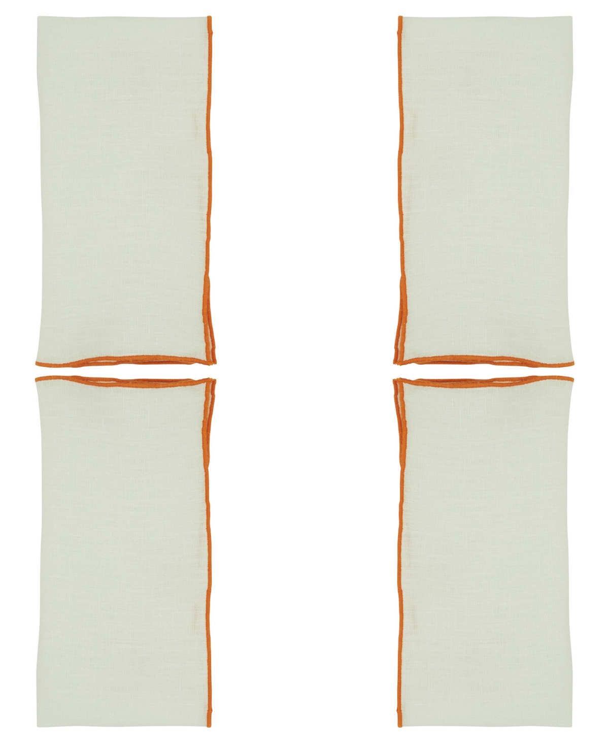 Click here for Saro Lifestyle Stonewashed Stitch Border Table Nap... prices