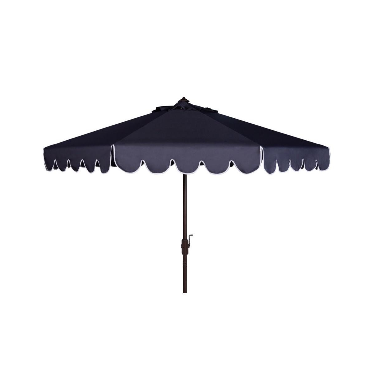 Click here for Augusta Home Venice 9 Ft Crank Umbrella - Navy/whi... prices