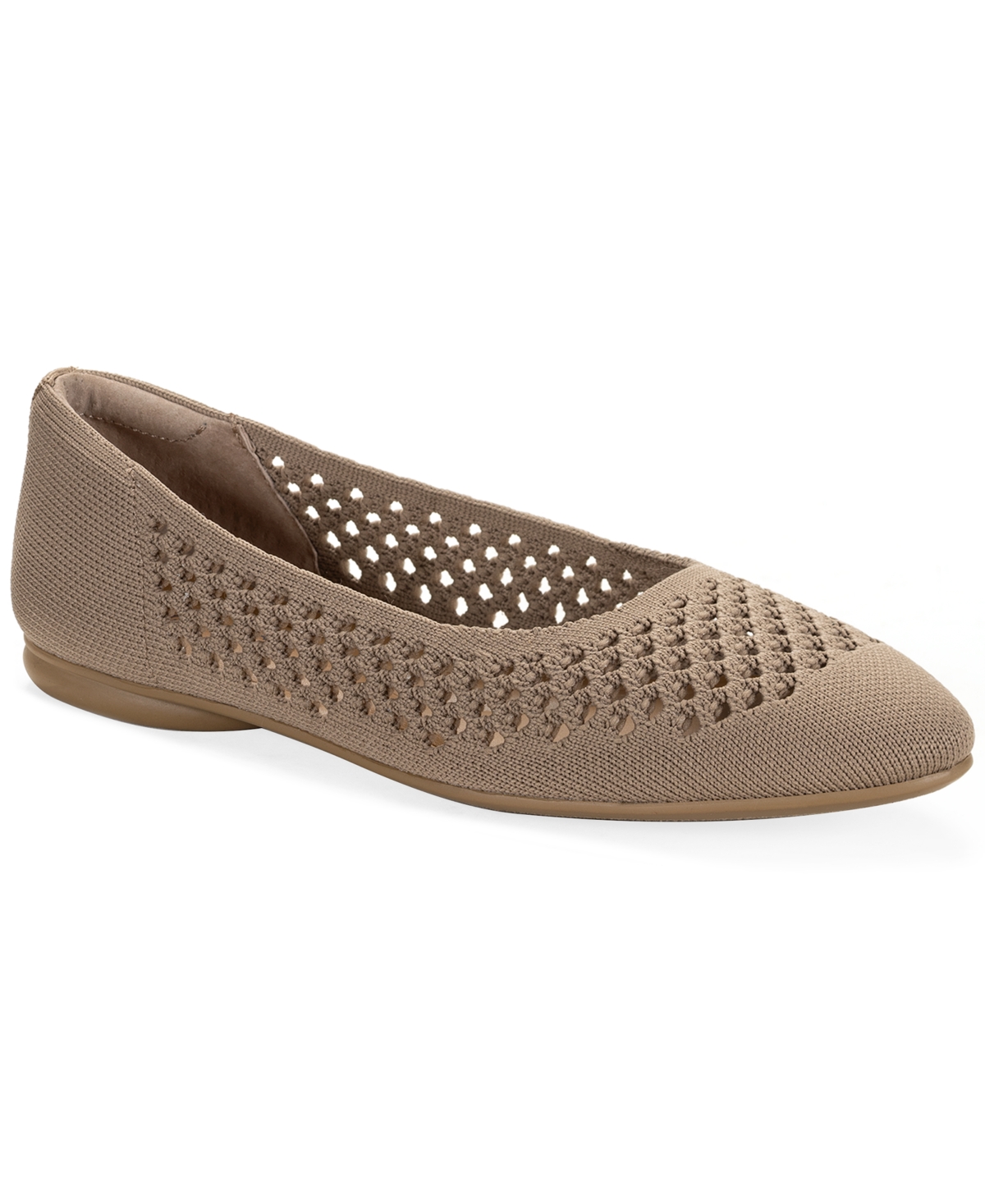 Click here for Style & Co Womens Tammyy Open Knit Flats  Macys Ex... prices