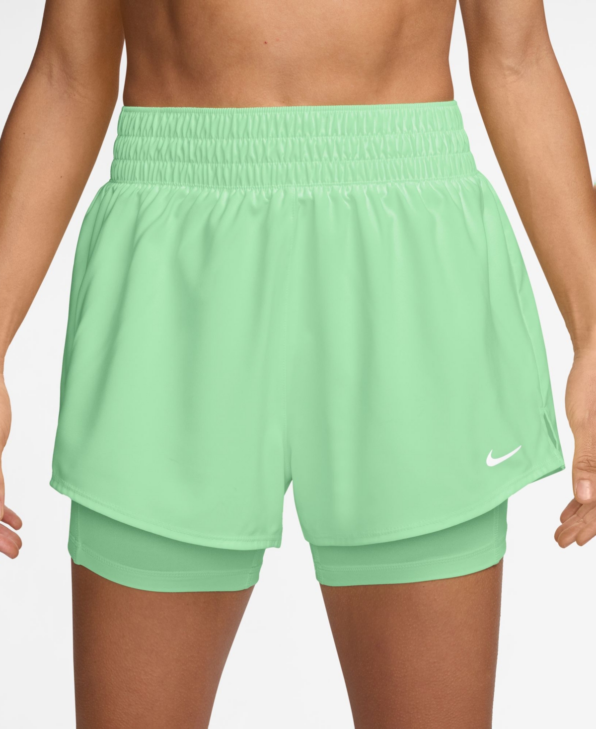 Click here for Nike One Womens Dri-Fit High-Waist 2-in-1 Shorts -... prices