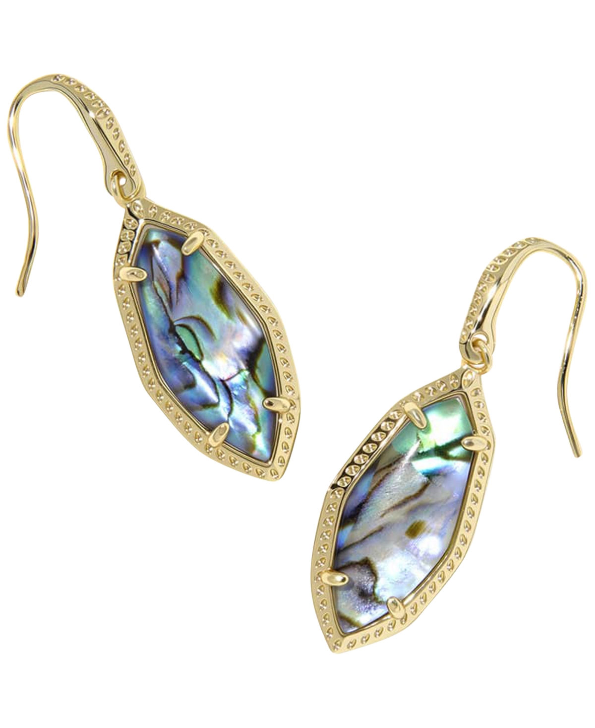 Click here for Kendra Scott 14k Gold-Plated Ophelia Small Drop Ea... prices