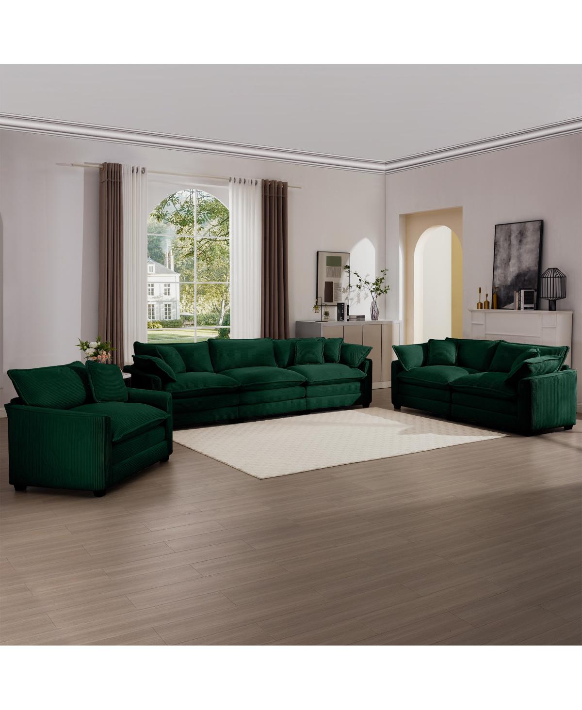 Click here for Streamdale Furniture Corduroy 3-Piece Oversized Se... prices