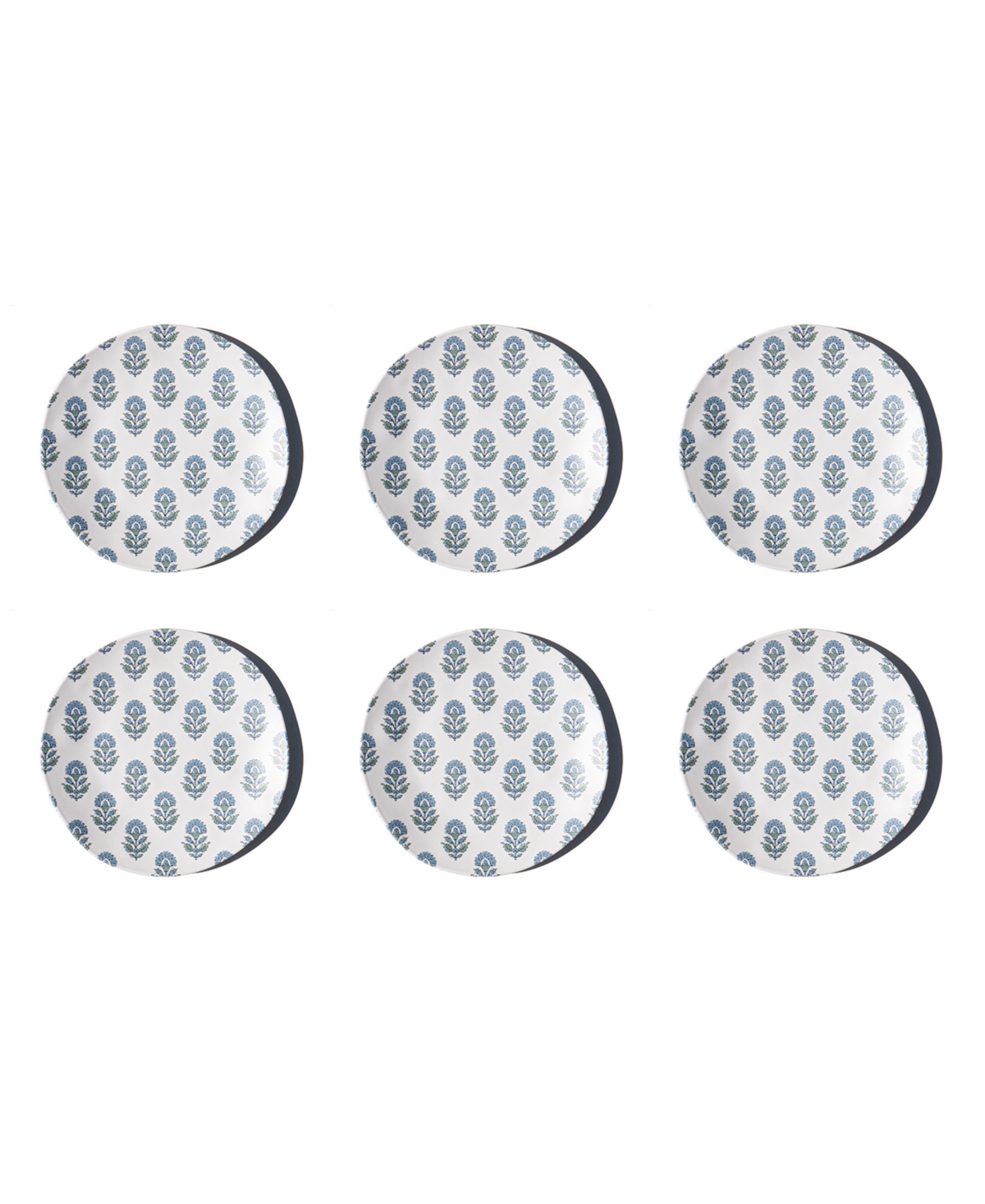 Click here for Abode Homewares Kashmir NewWave Melamine Salad Pla... prices