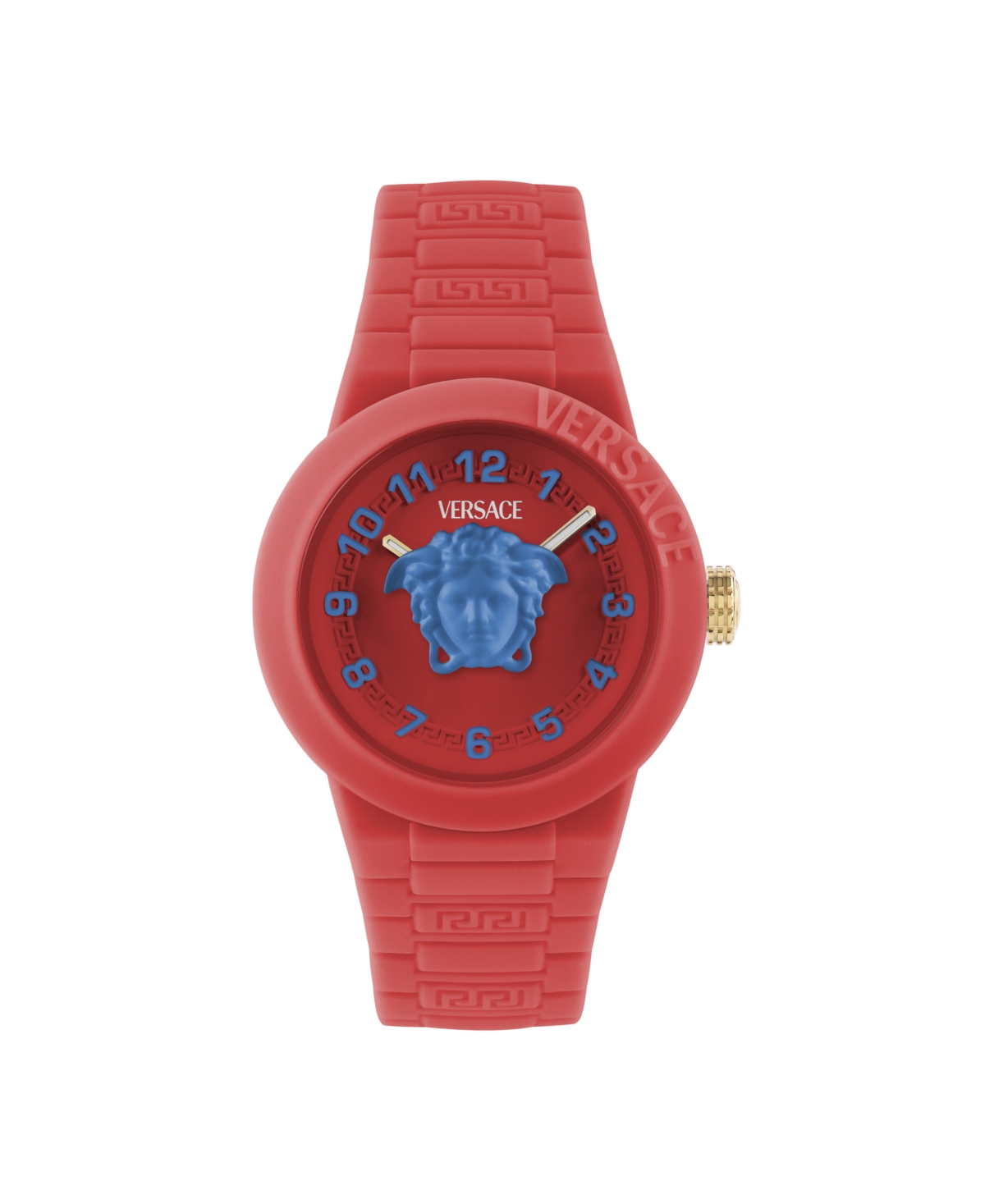 Click here for Versace Kids V-Pop Red Silicone Strap Watch 34mm -... prices