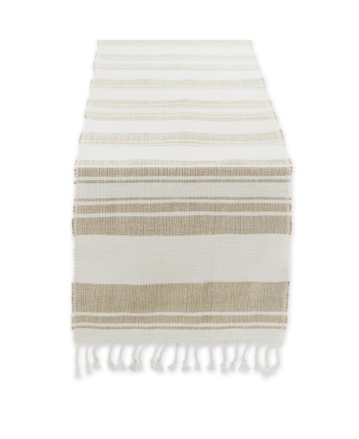 Click here for Design Imports Coastal Sands Stripe Cotton Jute Ta... prices
