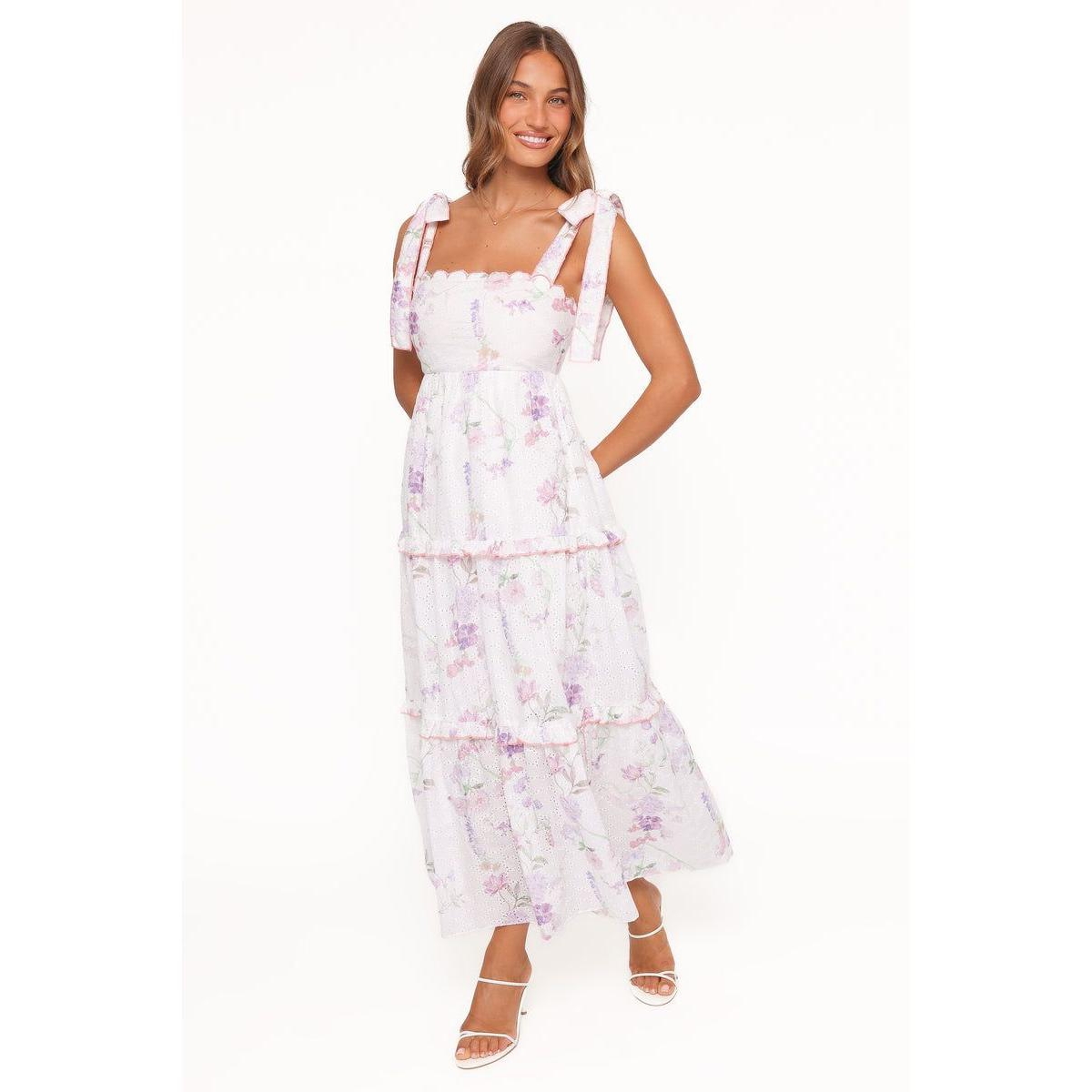 Click here for Petal and Pup Womens Aurelia Maxi Dress - Purple f... prices