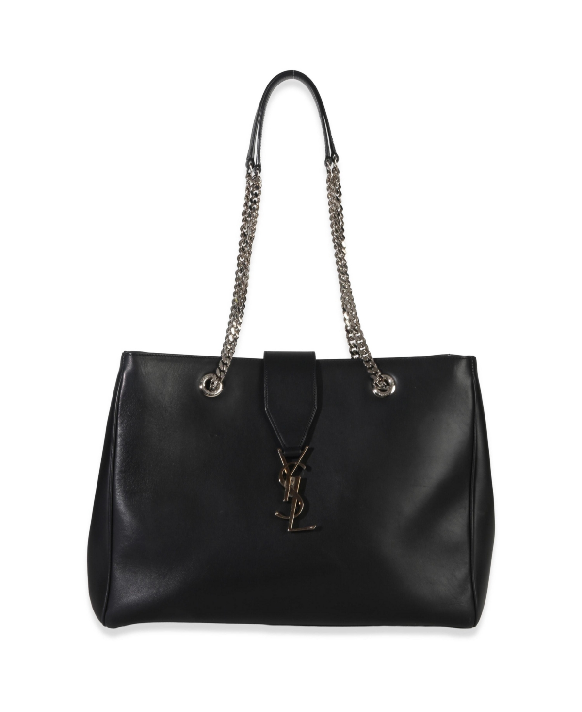 Click here for Pre-Owned Saint Laurent Black Smooth Leather Cassa... prices