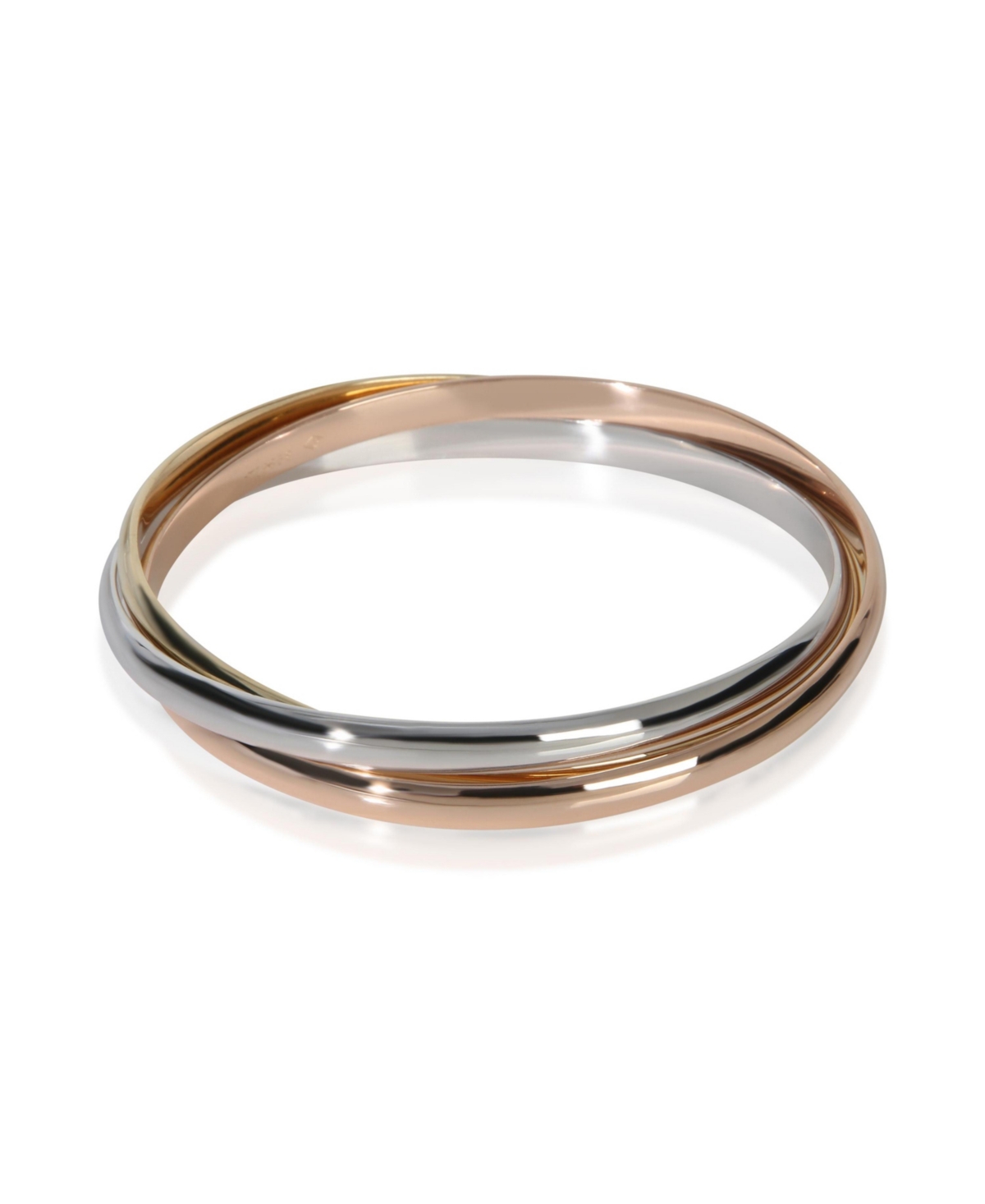 Click here for Pre-Owned Cartier 3-Tone Gold Trinity Bracelet - 3... prices