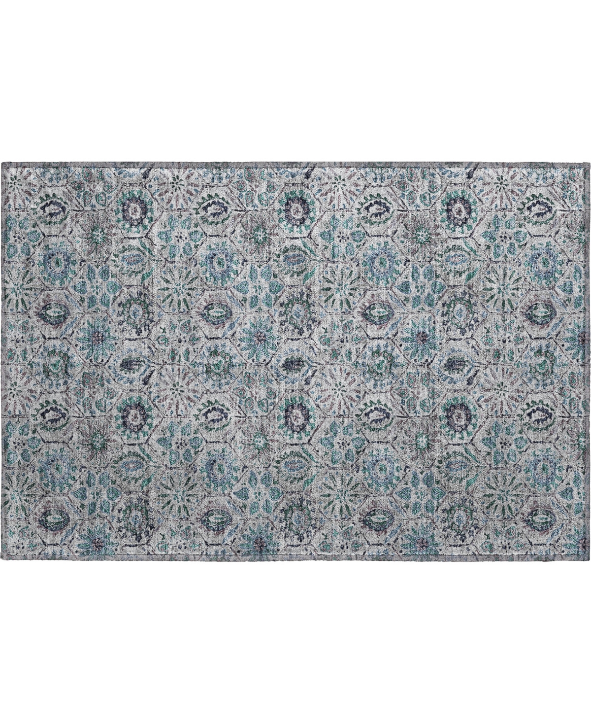 Click here for Addison Mayfield AMF1938 18x26 Area Rug - Teal prices