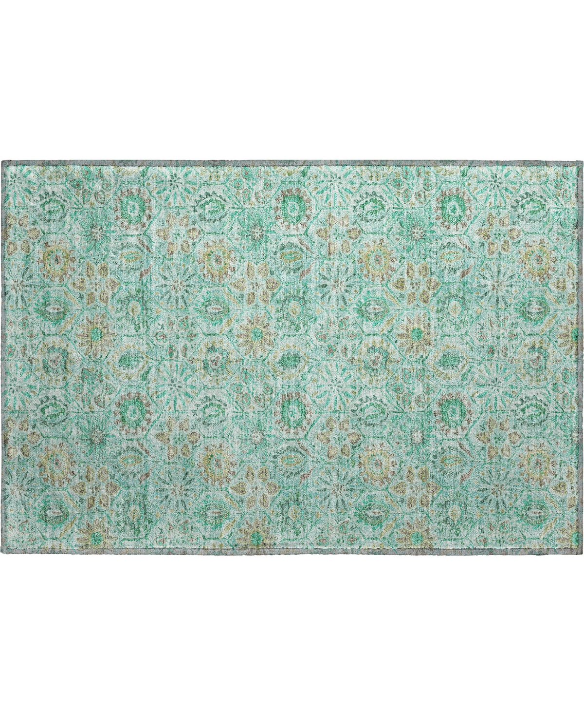 Click here for Addison Mayfield AMF1938 18x26 Area Rug - Aqua prices