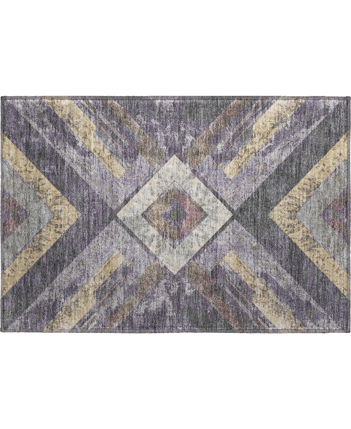 Click here for Addison Mayfield AMF1955 18x26 Area Rug - Purple prices