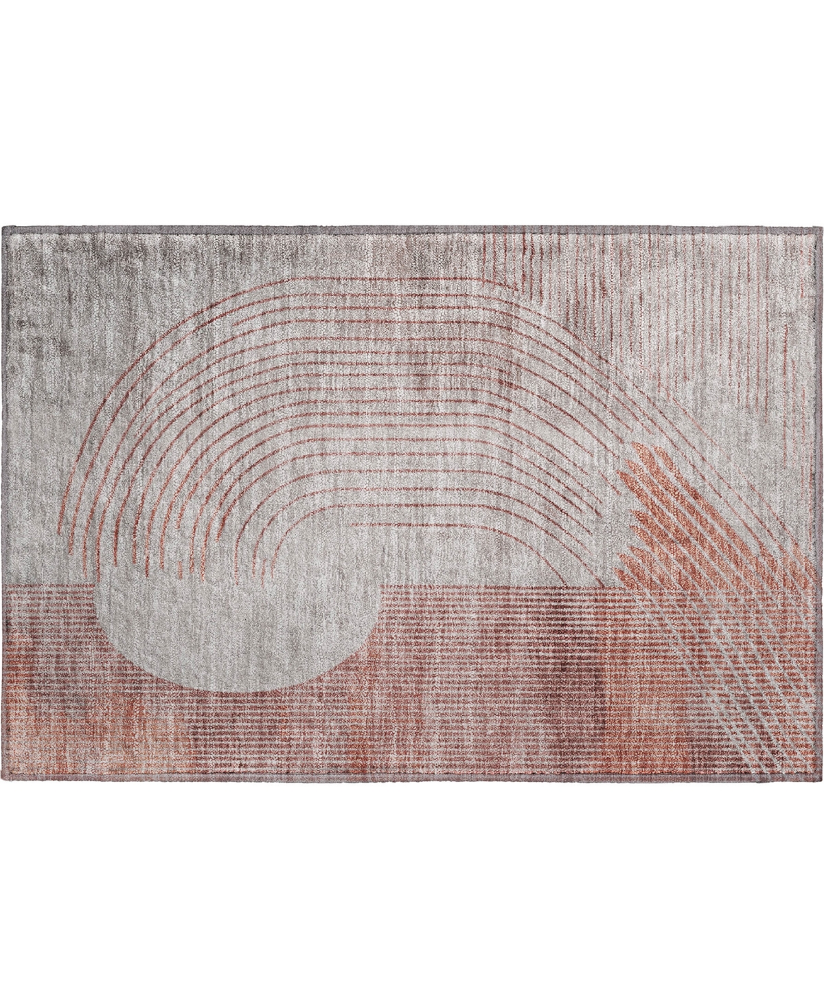Click here for Addison Mayfield AMF2003 18x26 Area Rug - Salmon prices