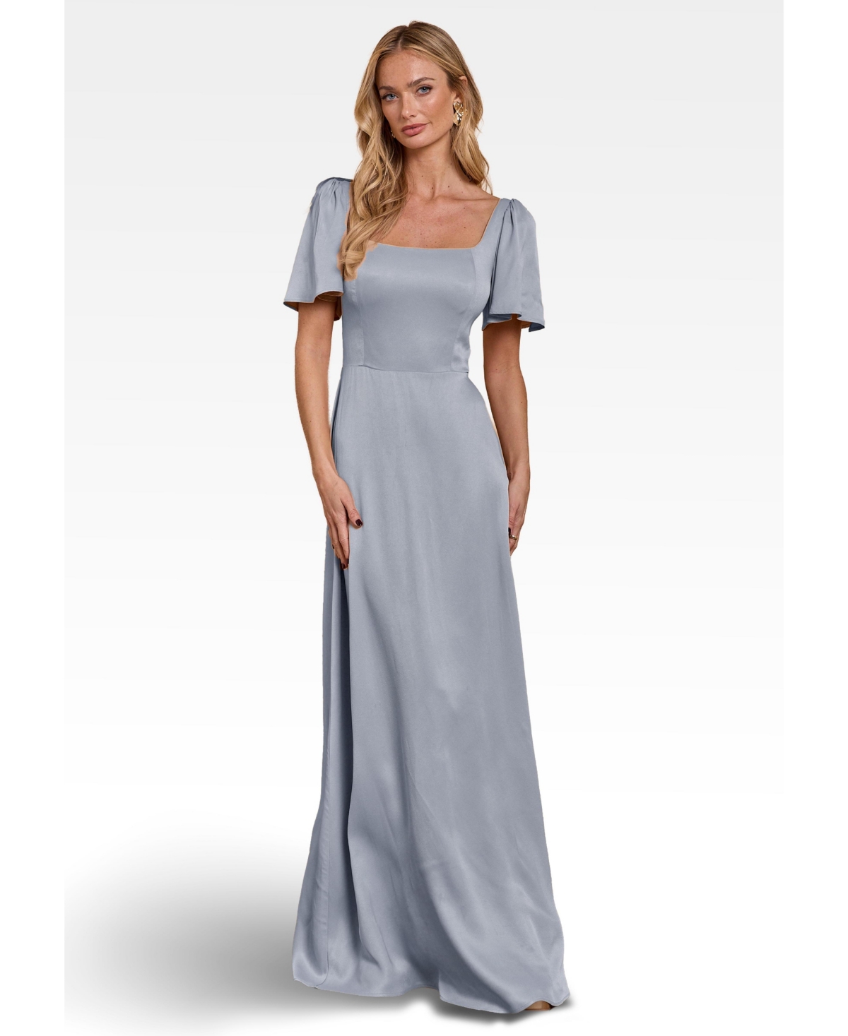 Click here for Maids to Measure Womens Clemmie Satin Bridesmaid D... prices