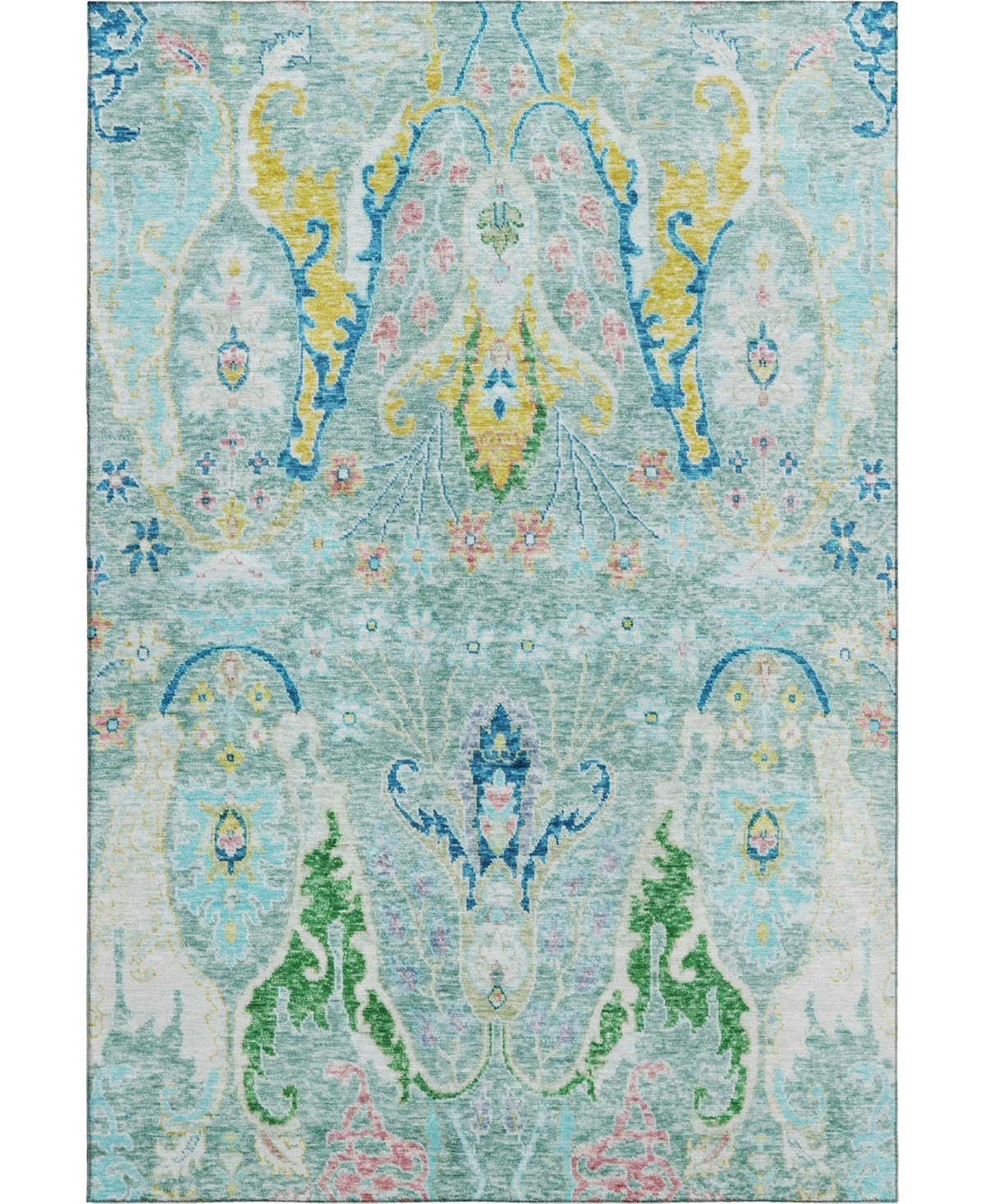Click here for Addison Mayfield AMF1932 9x12 Area Rug - Teal prices