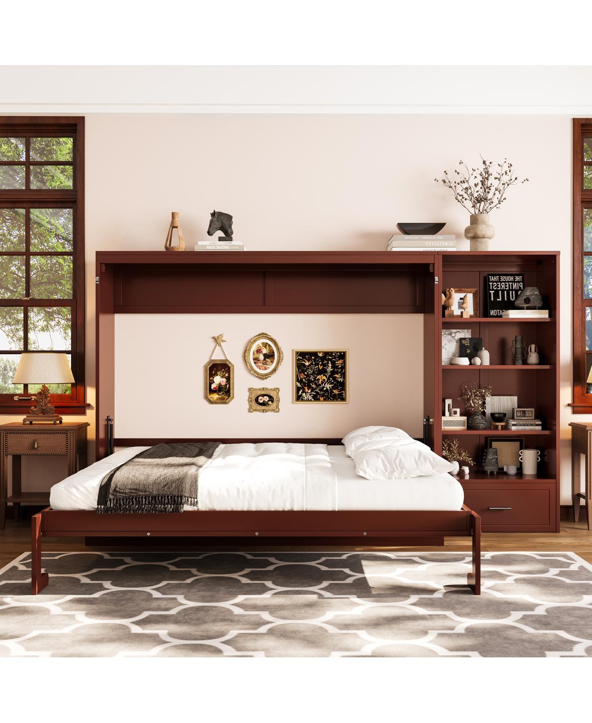 Click here for Streamdale Furniture Murphy Bed with Storage  Shel... prices